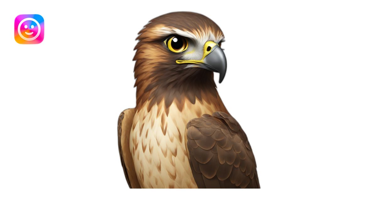 Hawk emoji | AI Emoji Generator