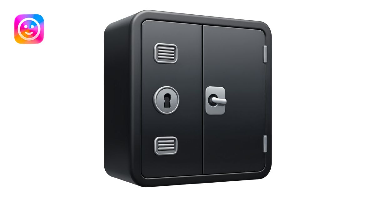 locker black emoji | AI Emoji Generator
