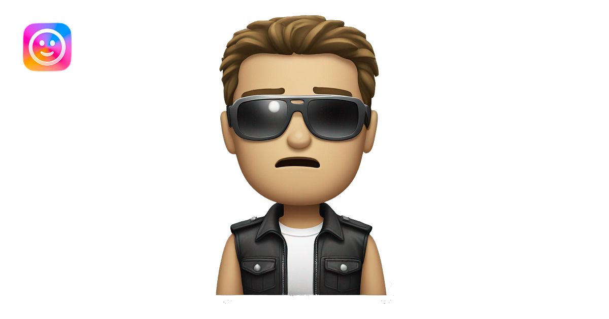 The terminator saying no problemo emoji | AI Emoji Generator