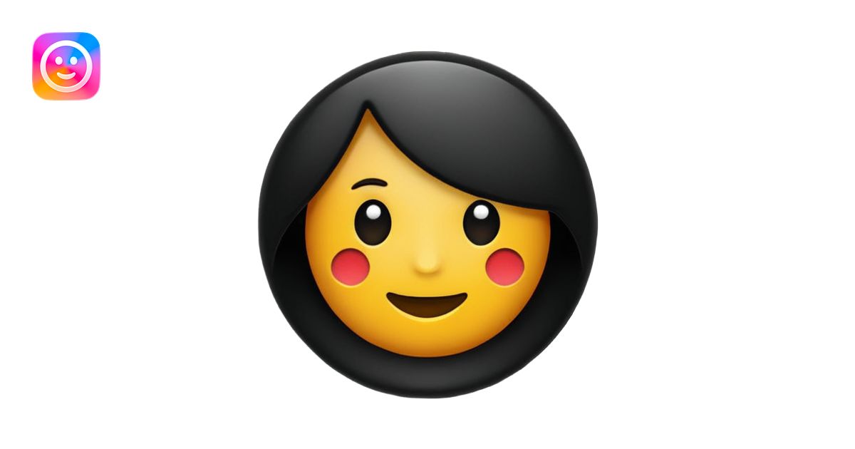 Change the logo to black emoji | AI Emoji Generator