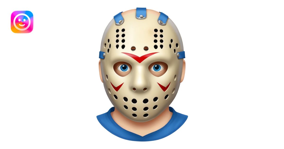 Jason Voorhees, looking cute, looks like he is in love emoji | AI Emoji ...