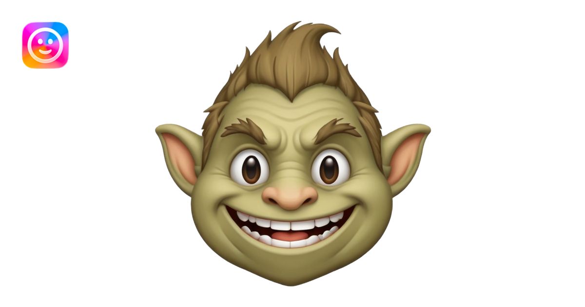 Troll face emoji | AI Emoji Generator