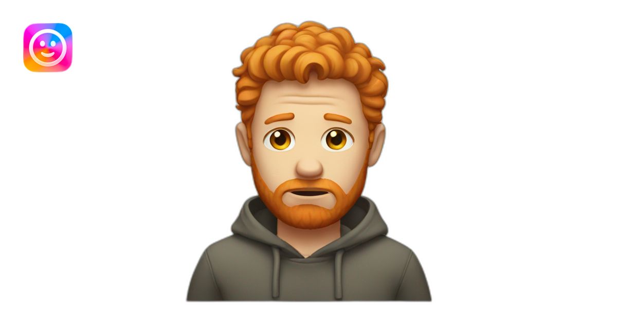 sad ginger emoji | AI Emoji Generator