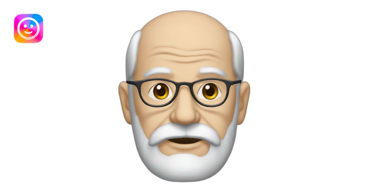 Freud emoji | AI Emoji Generator