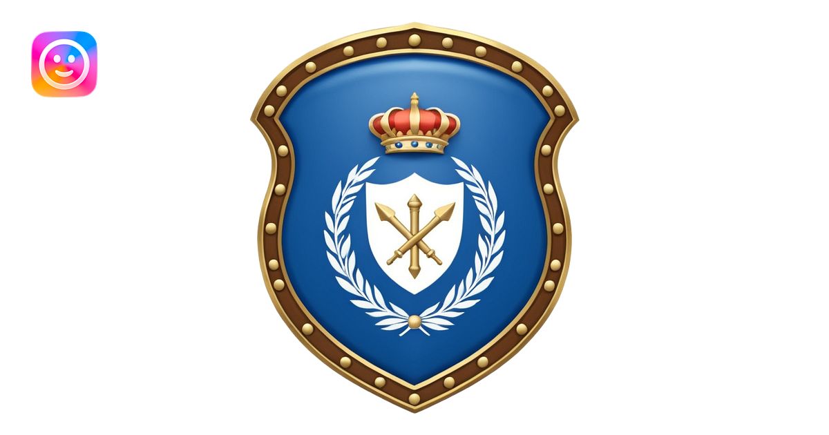 Escudo del club bolivar emoji | AI Emoji Generator