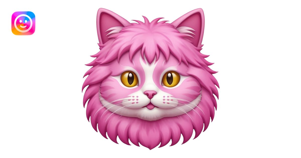 pink cat emoji | AI Emoji Generator