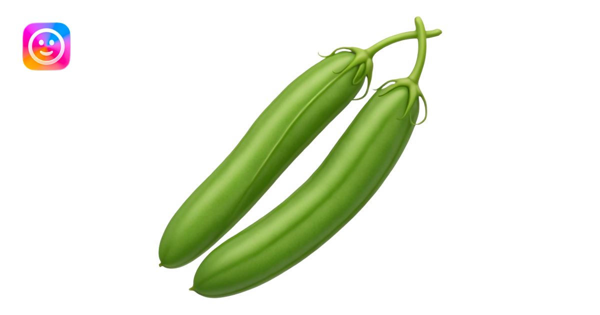 emoji of Austrian Styrian runner bean emoji | AI Emoji Generator