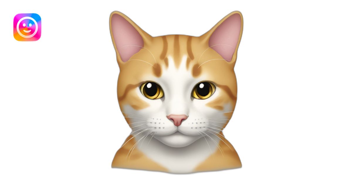 Anonymous cat emoji | AI Emoji Generator