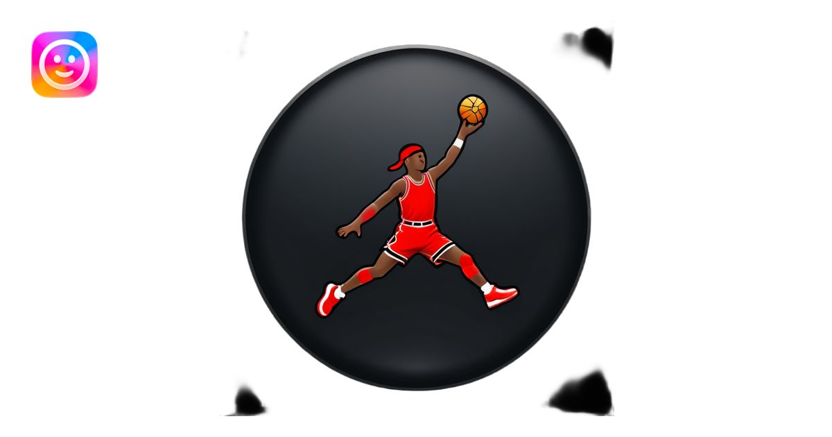 Quiero el logo de la marca jordan emoji | AI Emoji Generator