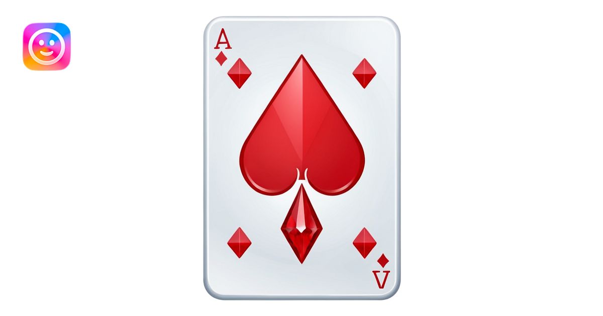 playing card emoji | AI Emoji Generator