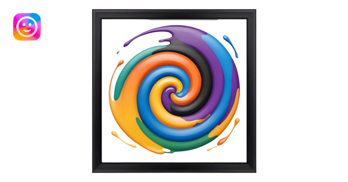 mac os wall paint rotation emoji | AI Emoji Generator