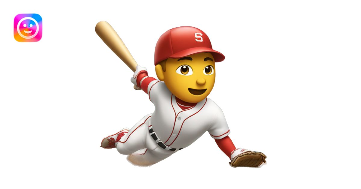 baseball player sliding emoji | AI Emoji Generator