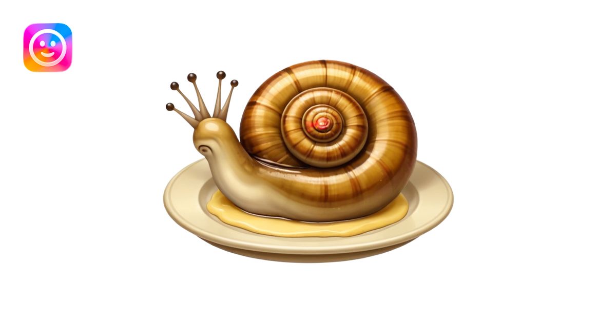 Escargo emoji | AI Emoji Generator