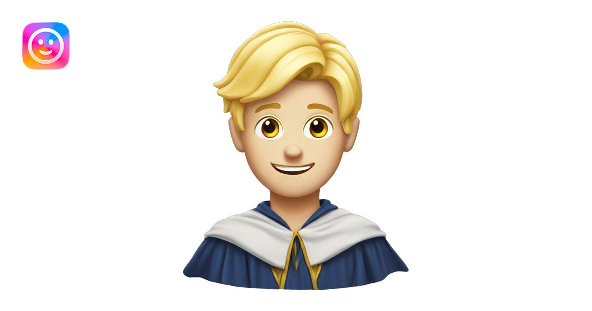 blond boy magic wizard halloween emoji | AI Emoji Generator