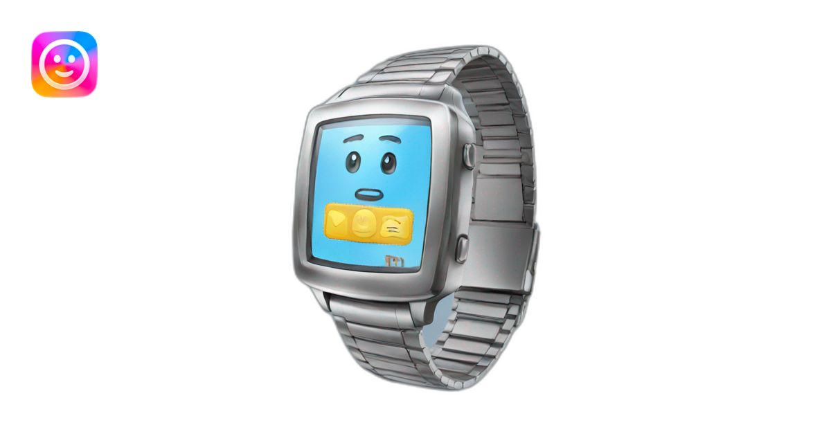 digital watch emoji | AI Emoji Generator