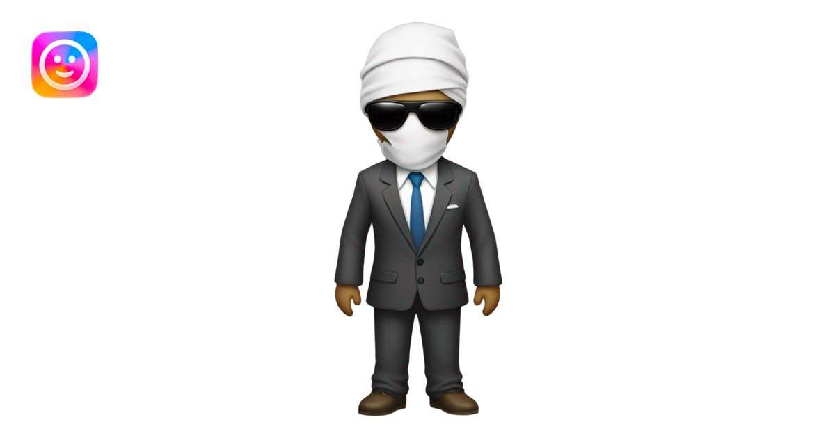 invisible man emoji | AI Emoji Generator