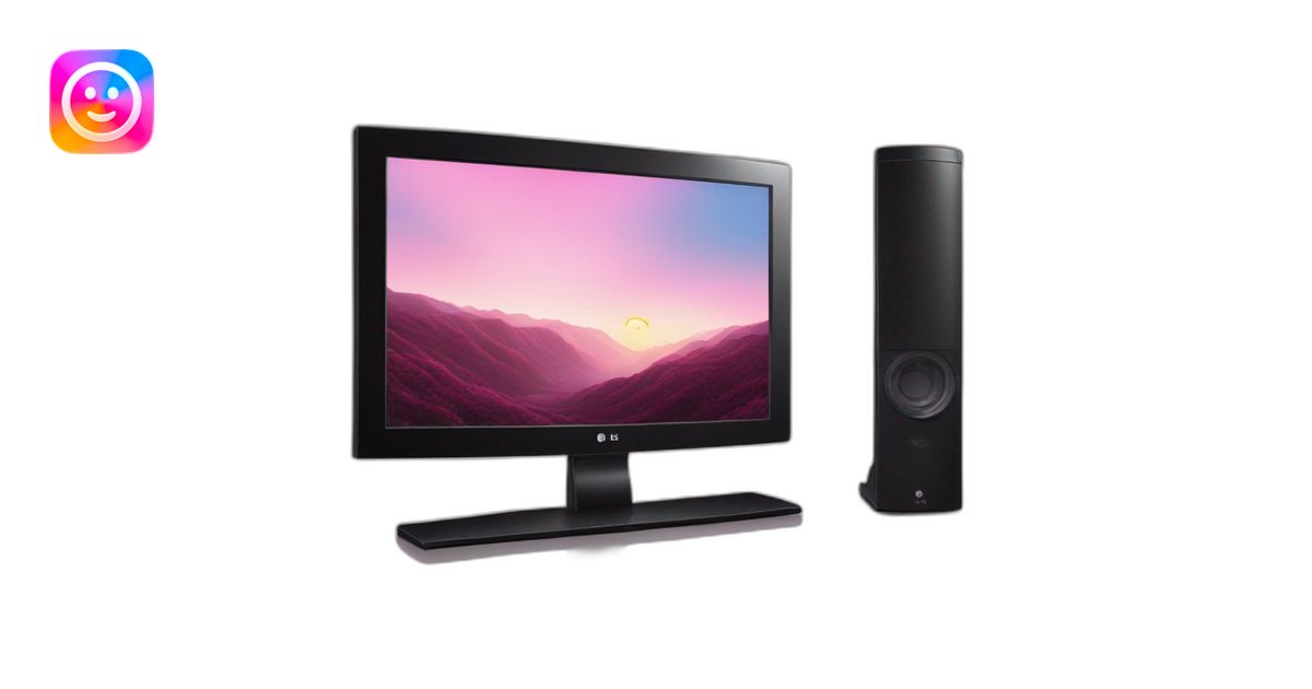 LG television emoji | AI Emoji Generator