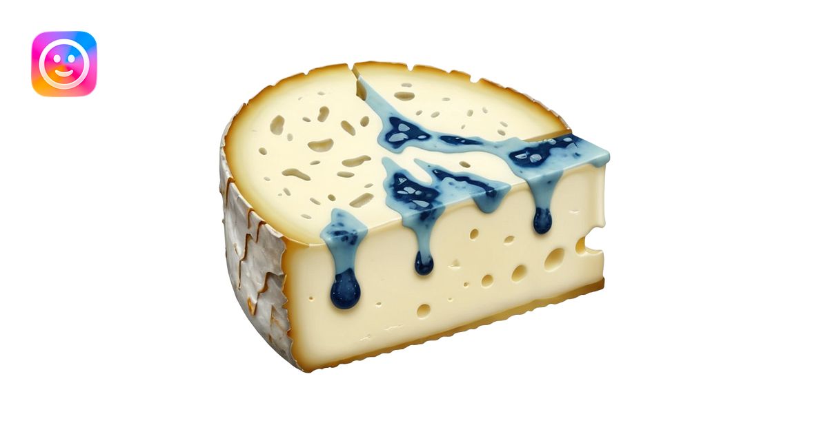 moldy brie cheese slice emoji | AI Emoji Generator
