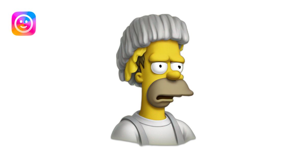 Homer simpsons emoji | AI Emoji Generator