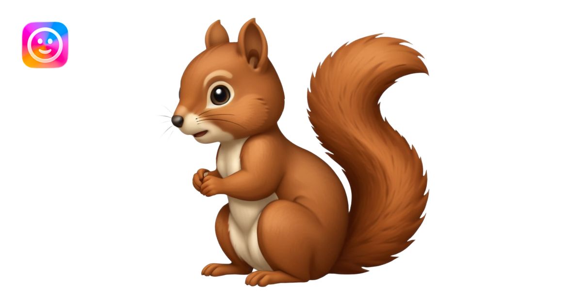 squirrel emoji | AI Emoji Generator