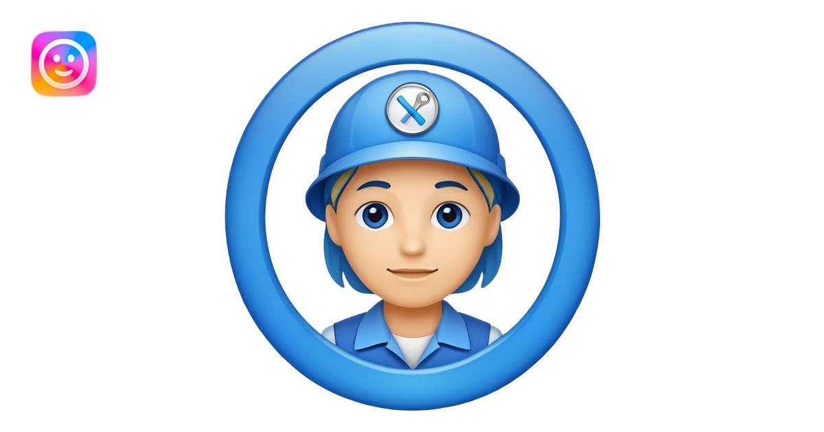 Logo certifier coché et belu emoji | AI Emoji Generator