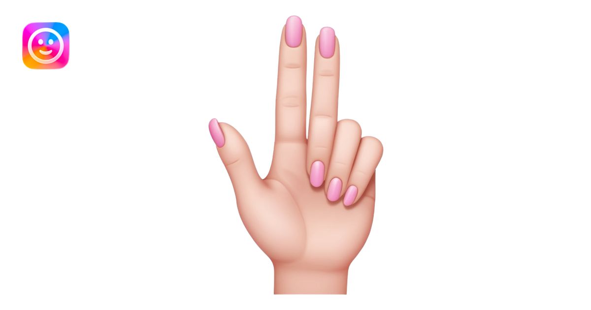 Pinky finger emoji | AI Emoji Generator