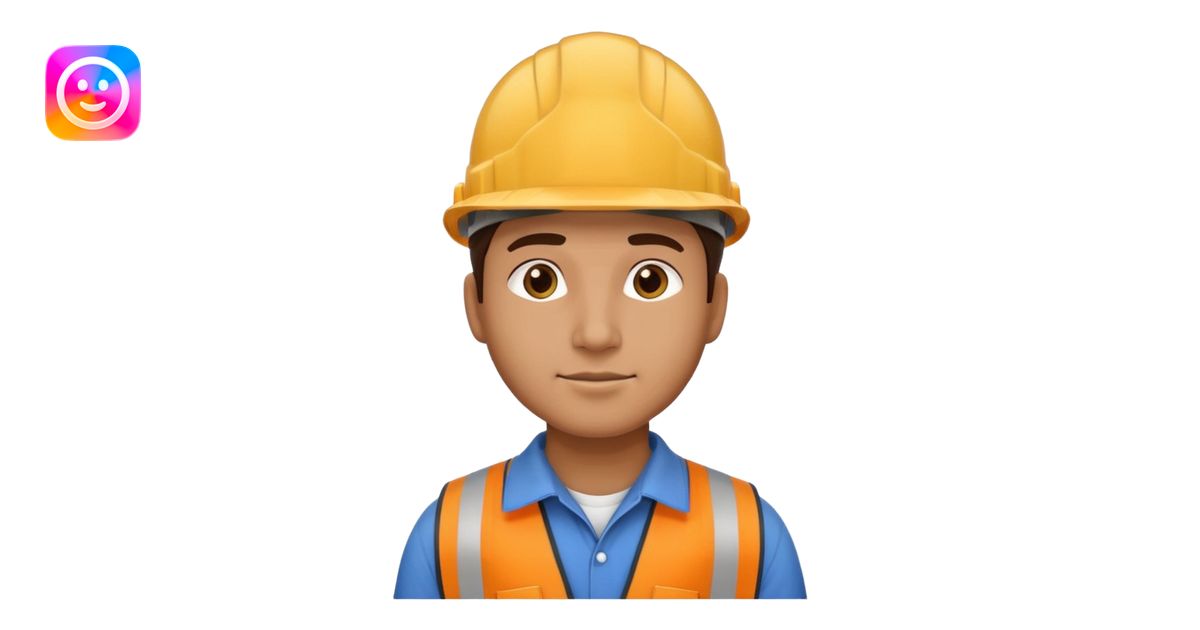 engineer side view emoji | AI Emoji Generator