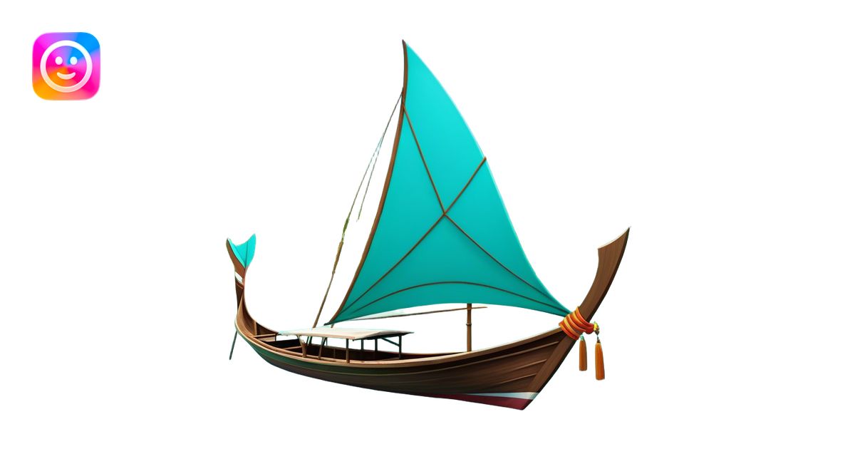 Cinematic Realistic Authentic Thai Longtail Boat, depicted as a ...