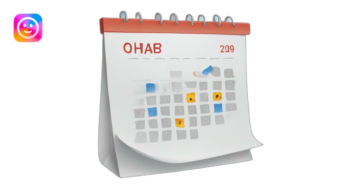 calendar request emoji | AI Emoji Generator
