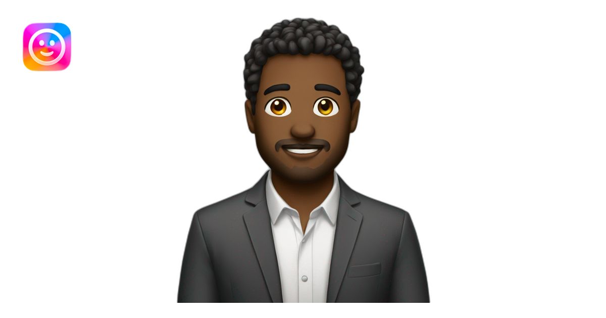 Portfolio men emoji | AI Emoji Generator