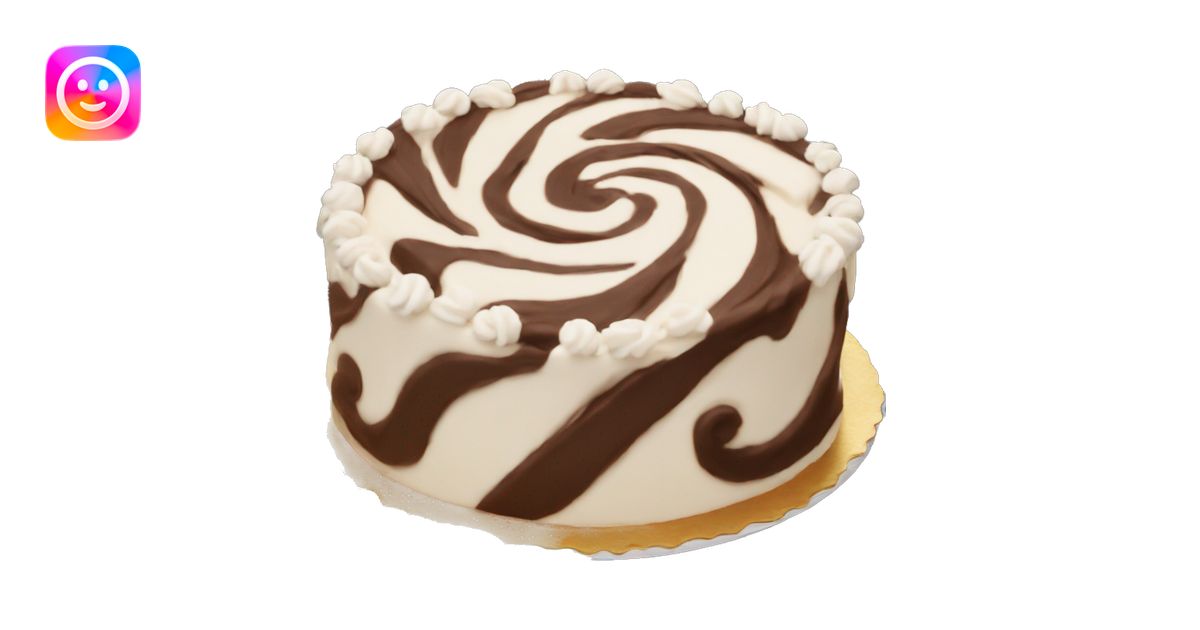 swirl cake emoji | AI Emoji Generator