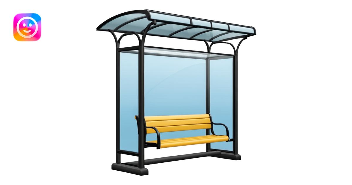 Bus Stop emoji | AI Emoji Generator