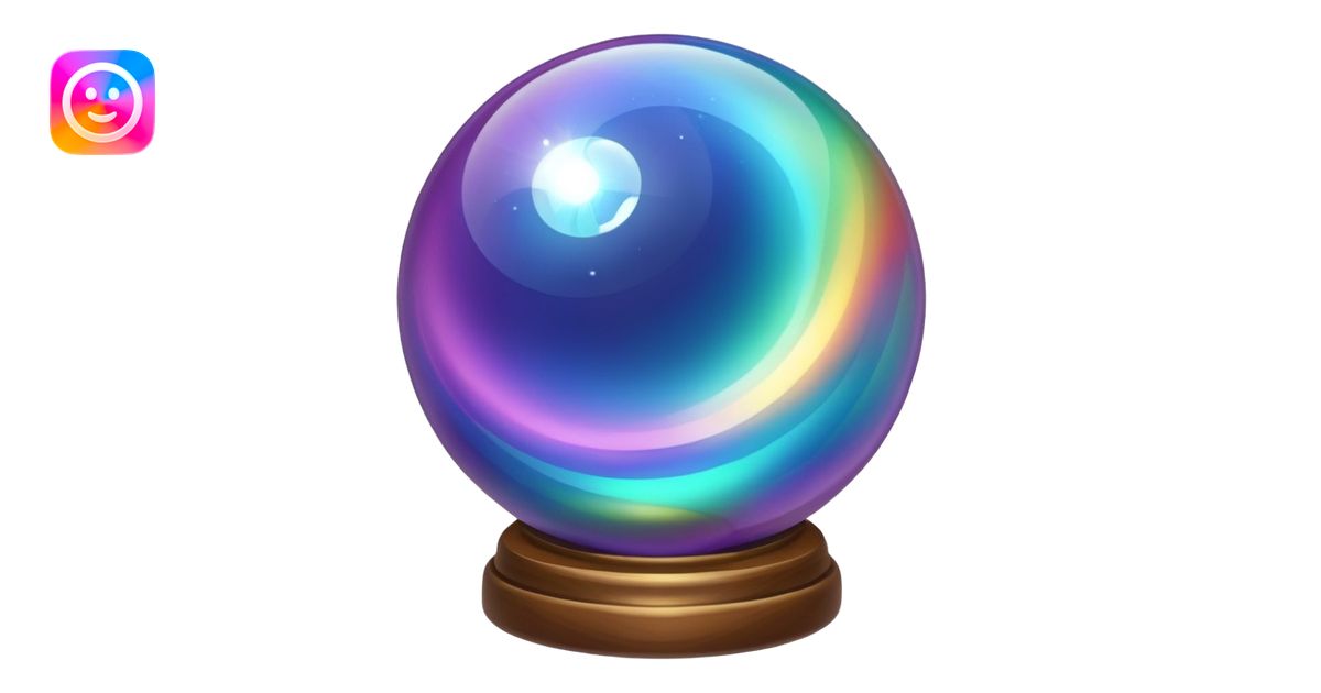 magic ball emoji | AI Emoji Generator