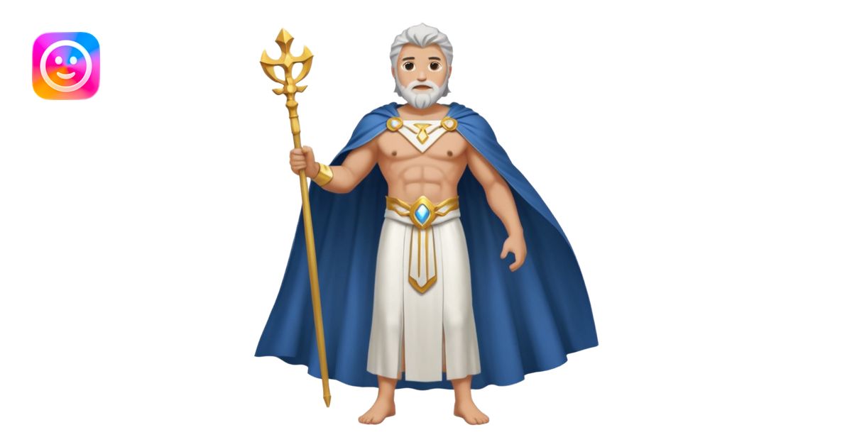 fullbody silverhair shirtless god ZEUS, white robe over shoulder and ...