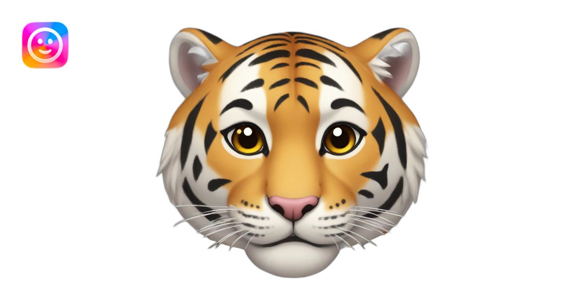 Hoshi seventeen tiger emoji | AI Emoji Generator