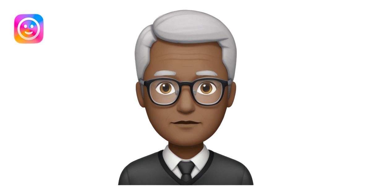 padre con gafas rectangulares poco pello y color blanco y negro sin ...