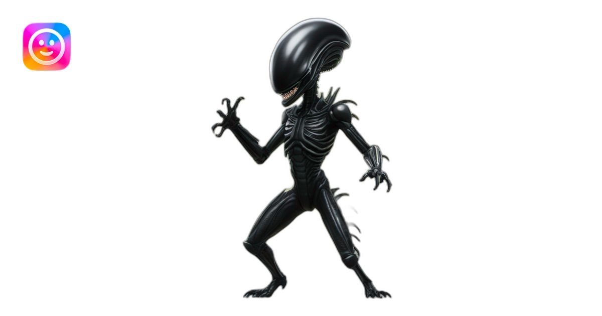 xenomorph dancing emoji | AI Emoji Generator