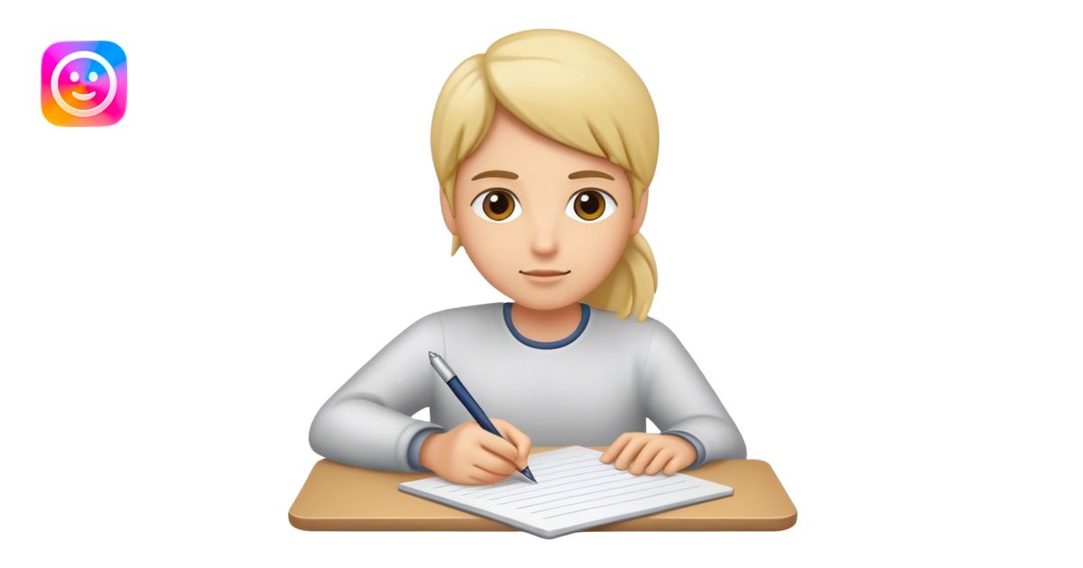 Writing emoji | AI Emoji Generator