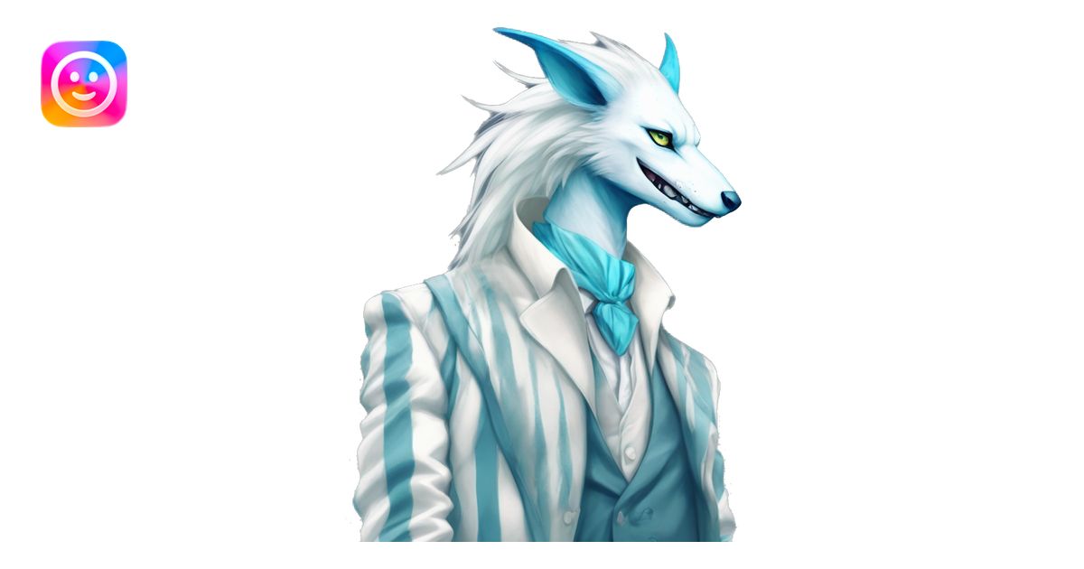 White badass elegant wild beautiful natural cute badass epic anthro ...