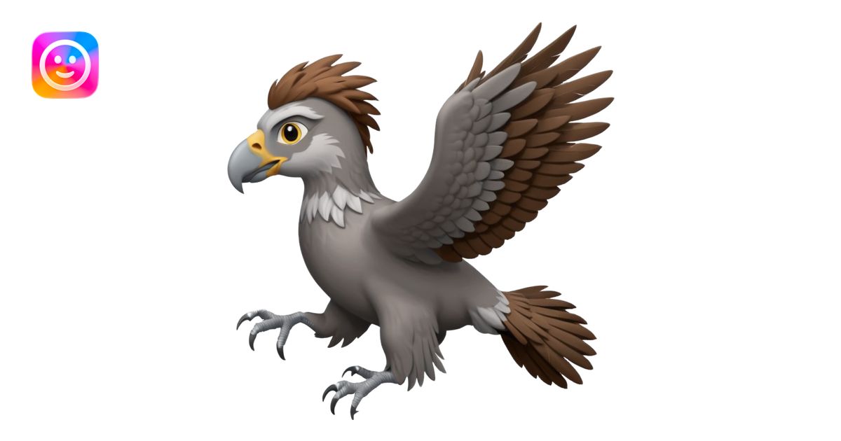 harry potter riding buckbeak emoji | AI Emoji Generator