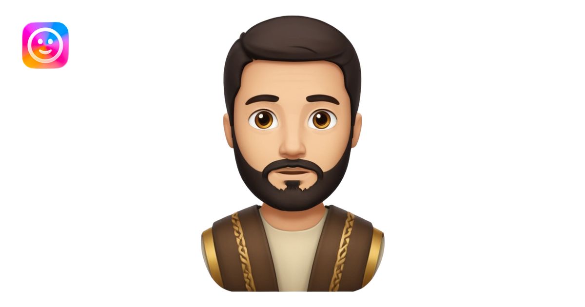 male bible character from the middle east emoji | AI Emoji Generator