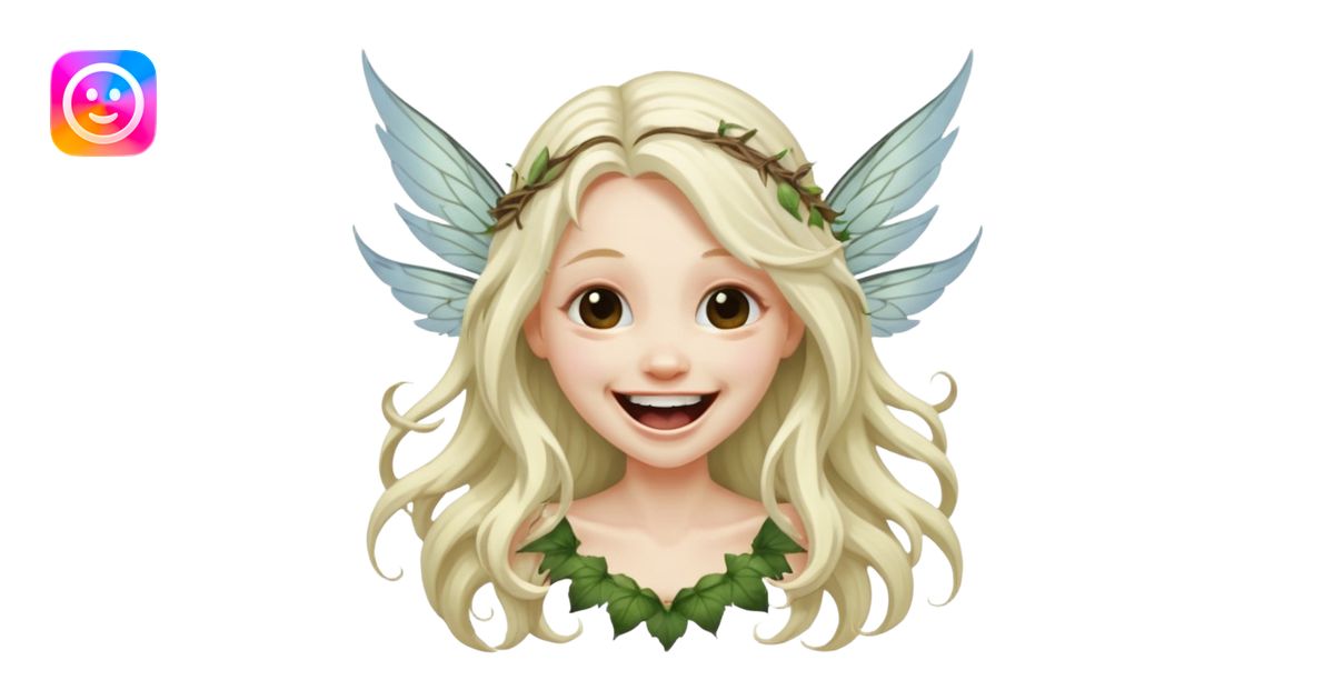 fée morte de rire emoji | AI Emoji Generator