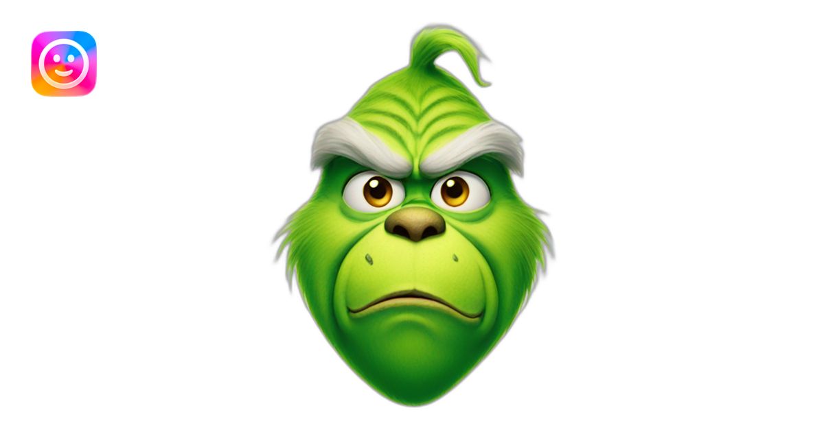Grinch emoji | AI Emoji Generator