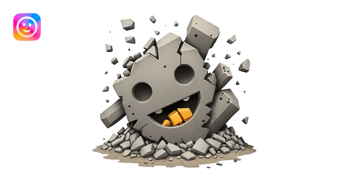 destruction emoji | AI Emoji Generator