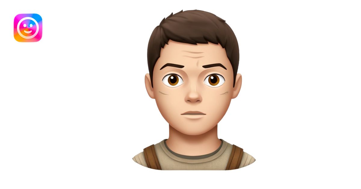 Thomas from The Maze Runner emoji | AI Emoji Generator