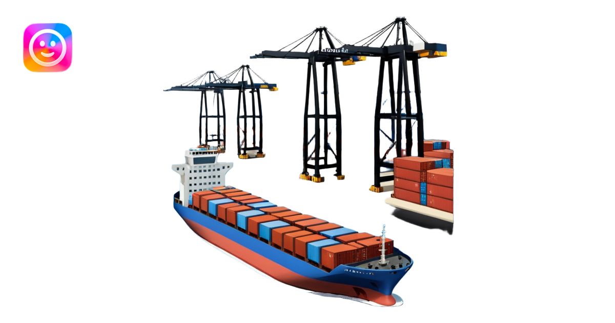 Container terminal emoji | AI Emoji Generator