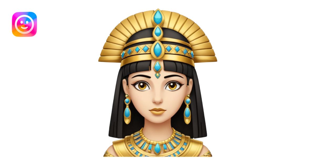 Cleopatra emoji | AI Emoji Generator