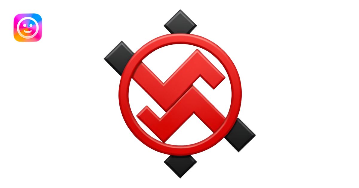 nazi swastika emoji | AI Emoji Generator