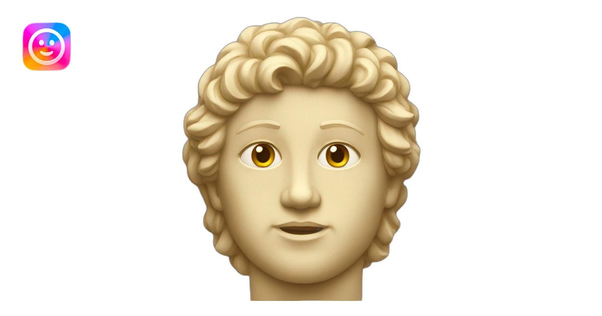 Statue of David emoji | AI Emoji Generator