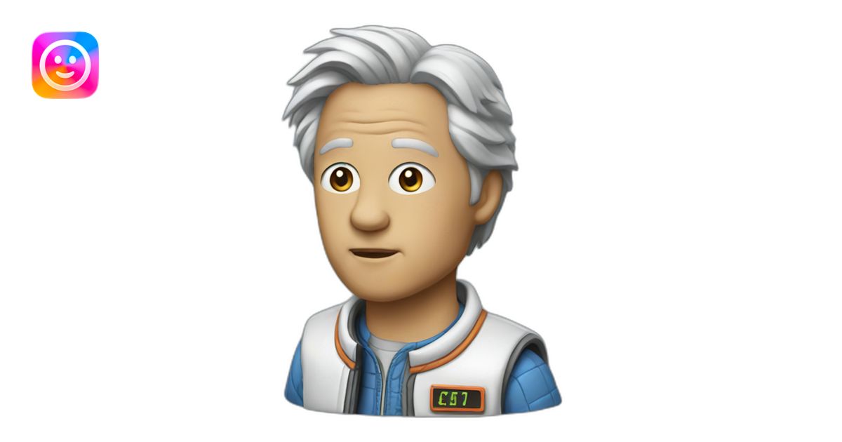 BACK TO THE FUTURE emoji | AI Emoji Generator